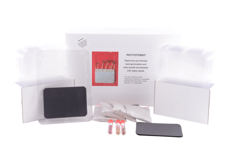 Perform the phytotoxicity test with Phytotoxkit solid samples ...